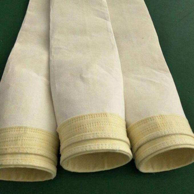 Dry GCP filter bag DN 130X6000 install in dust silo