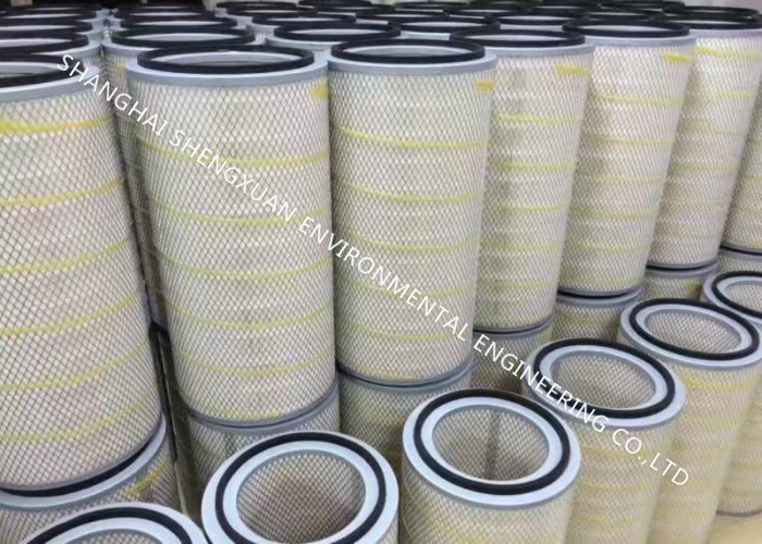 Pulse Clean Flat Panel Pleated Filter Cartridge Wide Fold Design With ...
