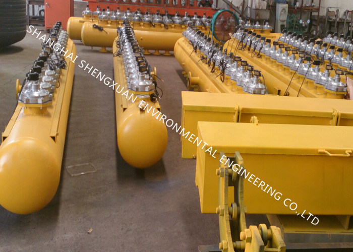 Yellow Cast Steel Air Reservoir For Industrial Dust Collector Bag ...